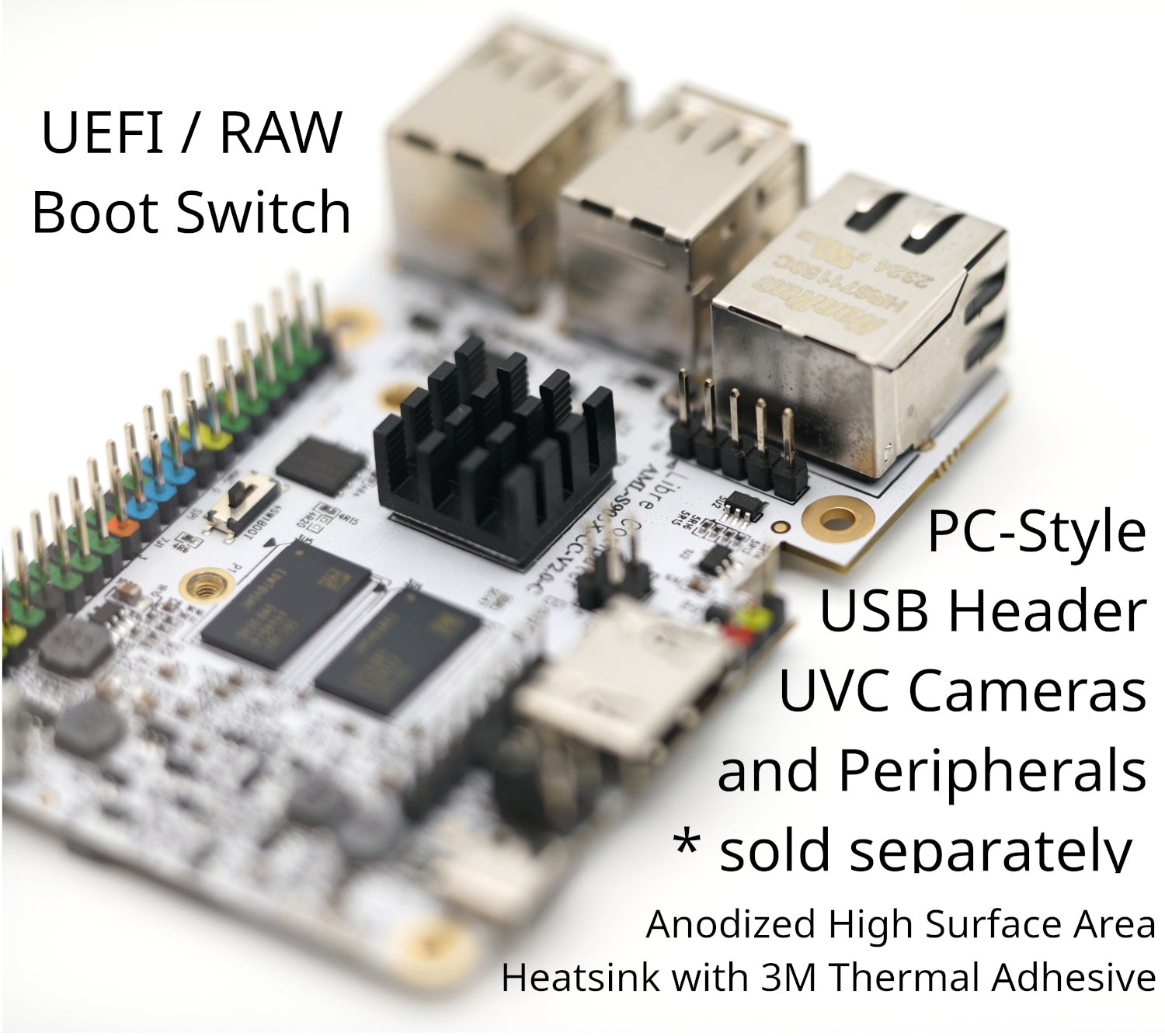 Libre Computer Sweet Potato AML-S905X-CC-V2 Single Board Computer – LoveRPi