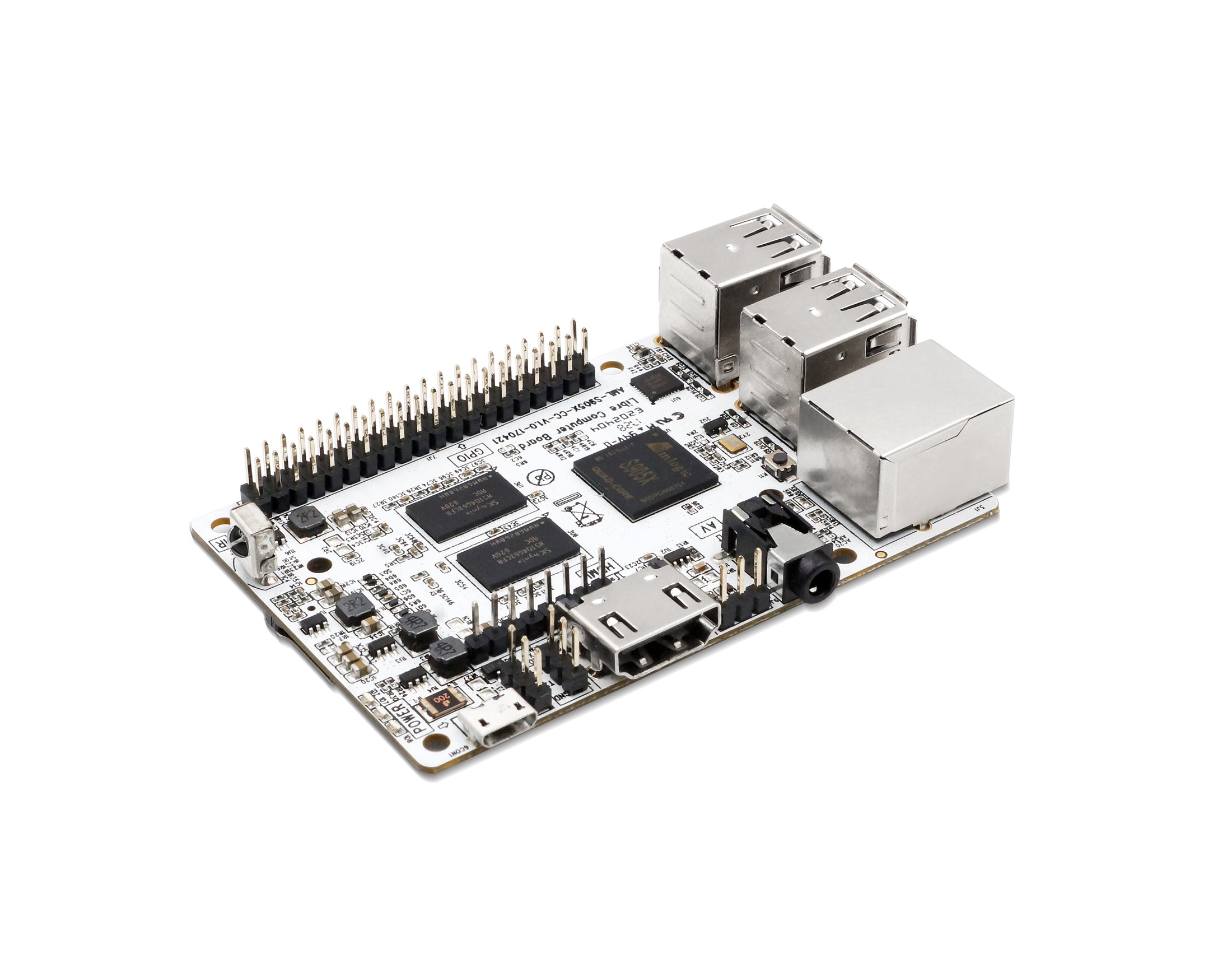 Libre Computer Le Potato AML-S905X-CC Single Board Computer – LoveRPi
