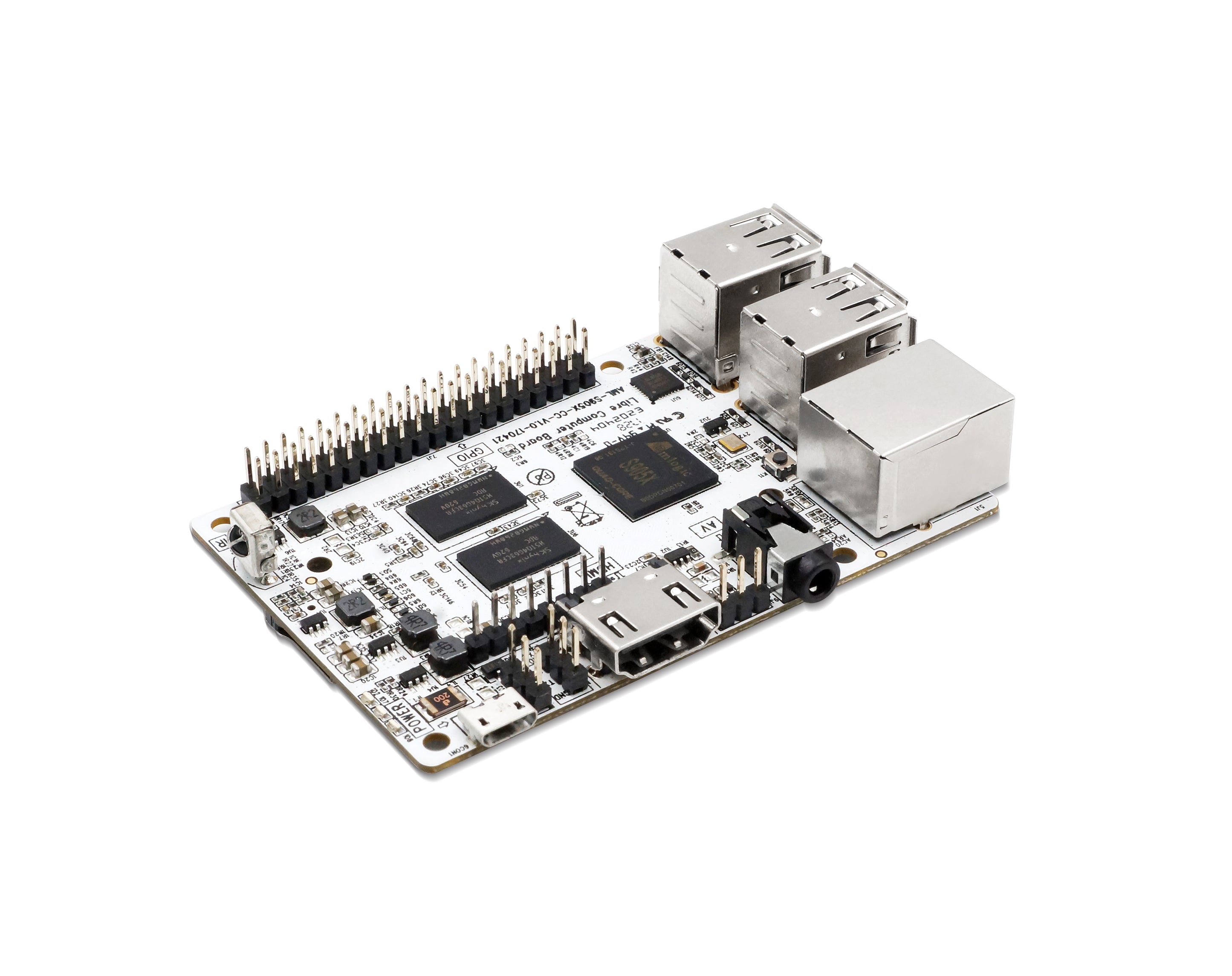 Libre Computer Le Potato AML-S905X-CC Single Board Computer – LoveRPi