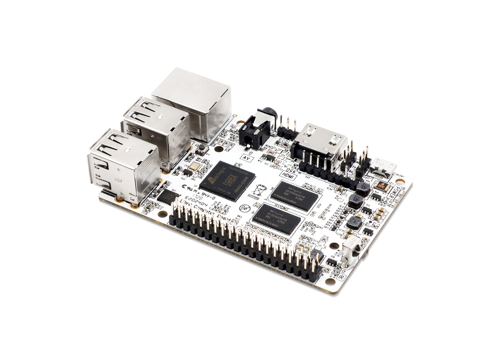 Libre Computer Le Potato AML-S905X-CC Single Board Computer – LoveRPi