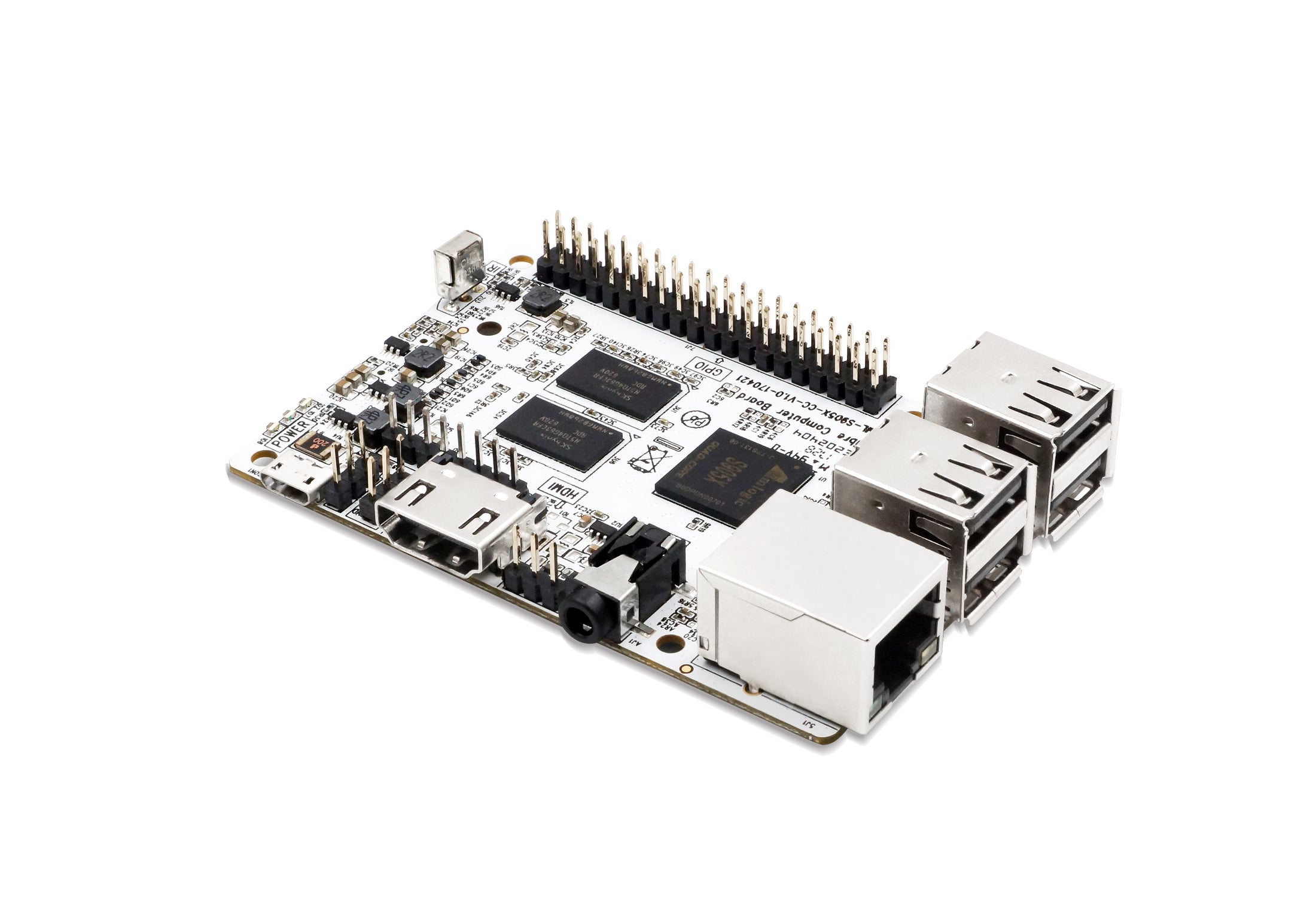 Libre Computer Le Potato AML-S905X-CC Single Board Computer – LoveRPi